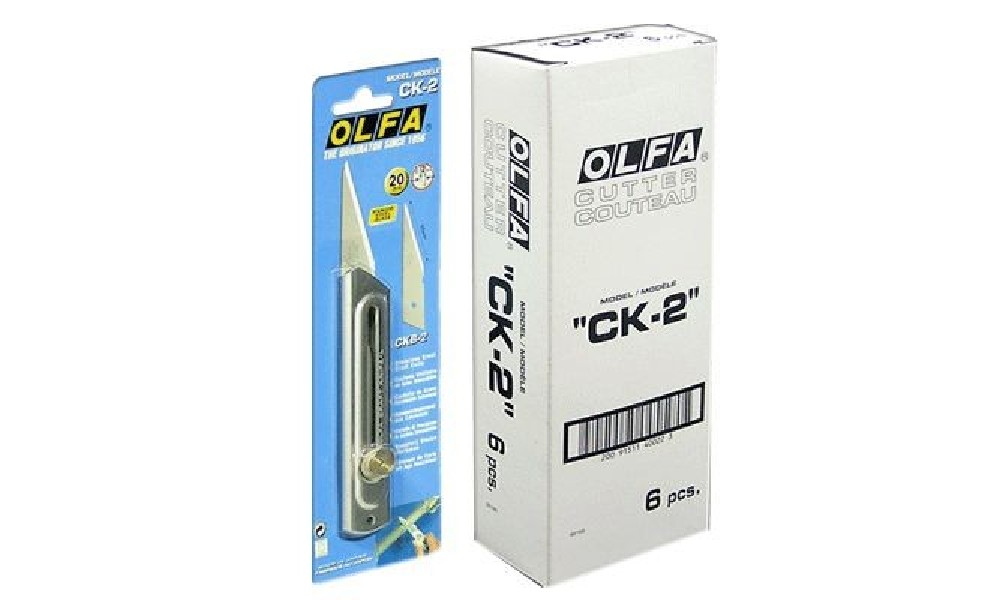Skalpel nóż metalowy do drewna OLFA CK-2 | 2max.pl